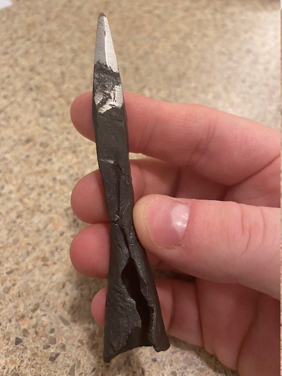 Forged Steel Arrowhead - Etsy