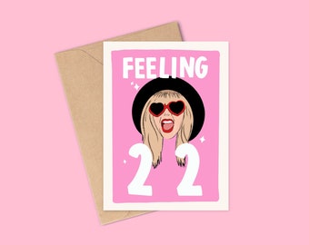 Taylor Birthday Card - Etsy