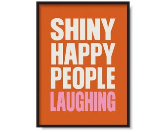 Shiny Happy People - Etsy