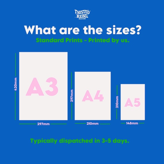 Standard Music Poster Size