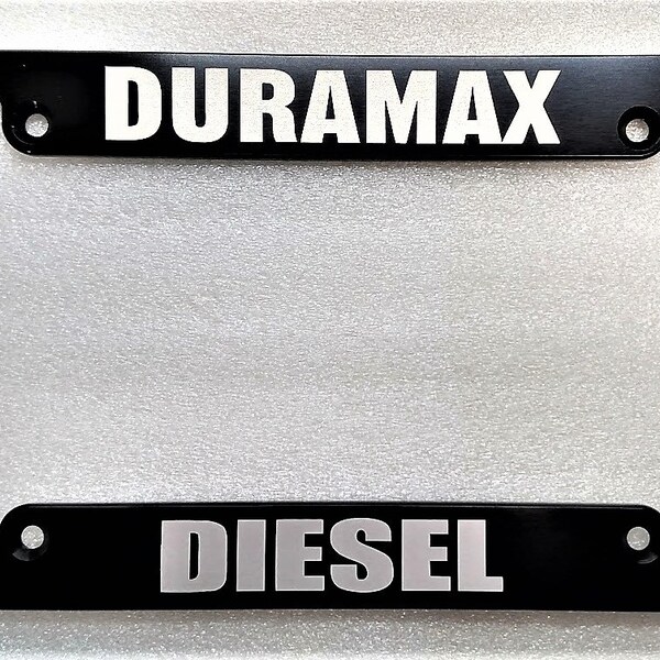 Diesel License Plate Frame - Etsy