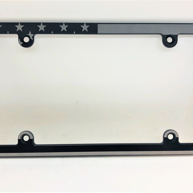 American Flag License Plate Frame - Etsy