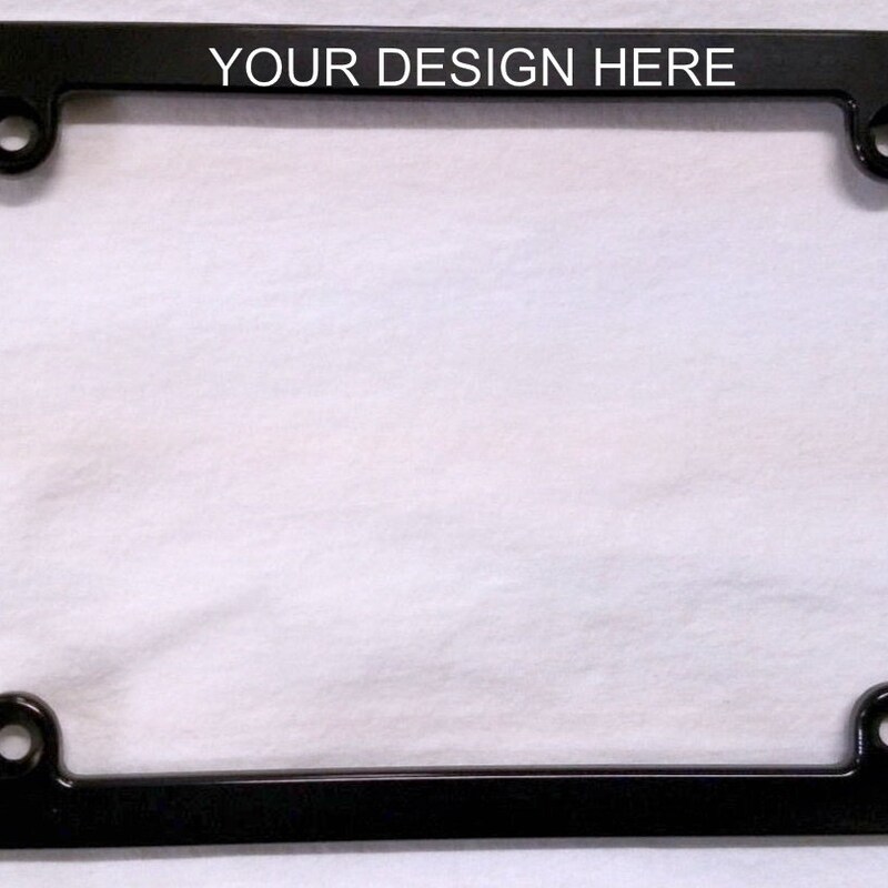 Slim License Plate Frame - Etsy
