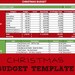 Christmas Budget Template | Spending Tracker | Gift Tracker | Microsoft ...