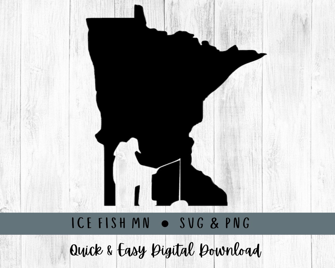 Fishing Svg, MN Fishing Svg Png, Minnesota Svg, Fisherman Svg, Fish Svg ...