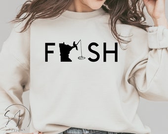 Fishing Svg, MN Fishing Svg Png, Minnesota Svg, Fisherman Svg, Fish Svg ...