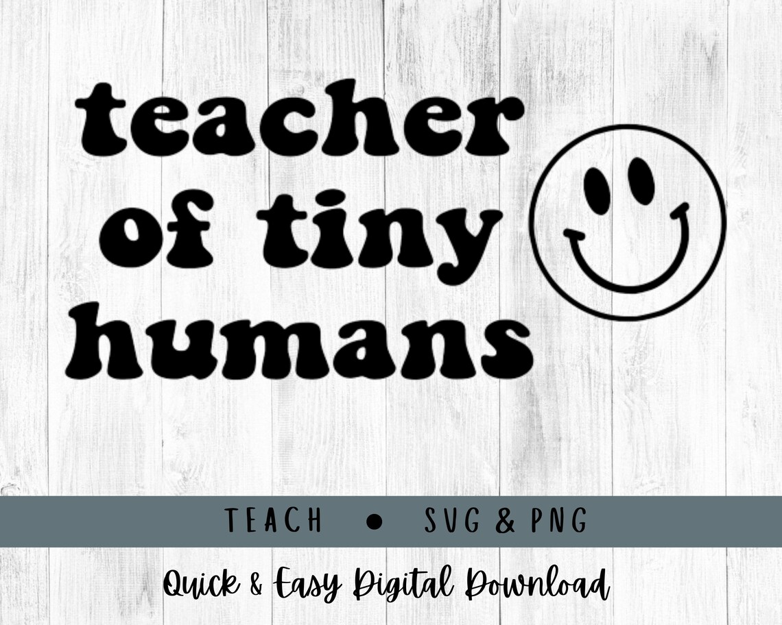 Teach Love Inspire Svg Smiley Face Svg Kindergarten Svg - Etsy