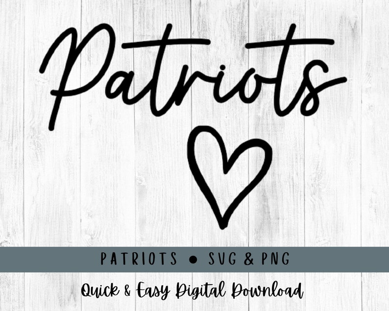 Patriots SVG, Patriots PNG, Team Sport Shirts, Gameday SVG, Football ...