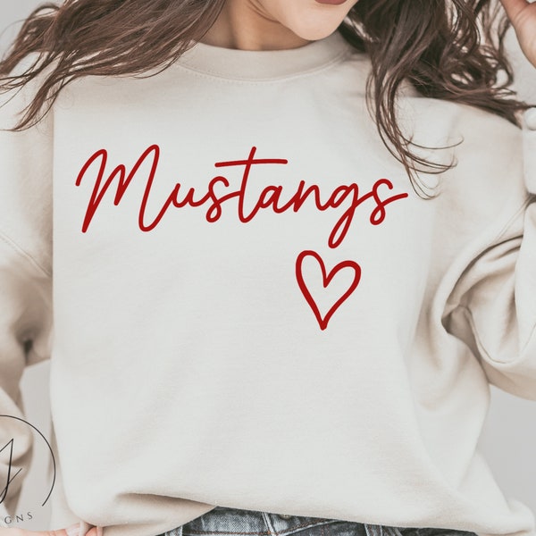 Mustang Cheer - Etsy