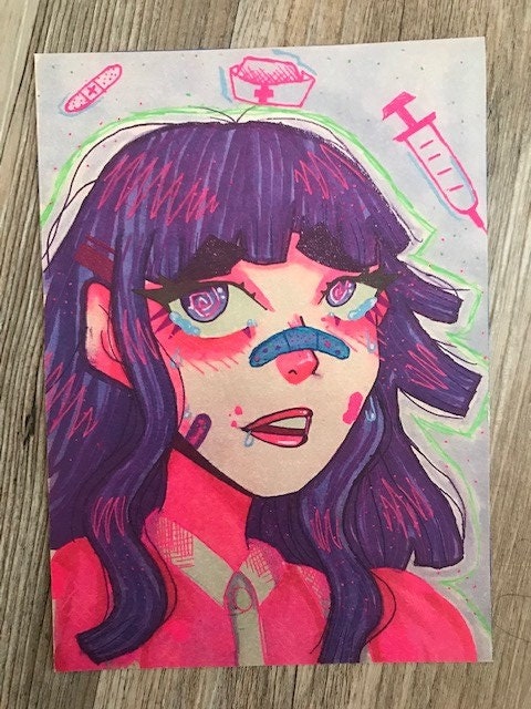 Mikan Art Print - Etsy