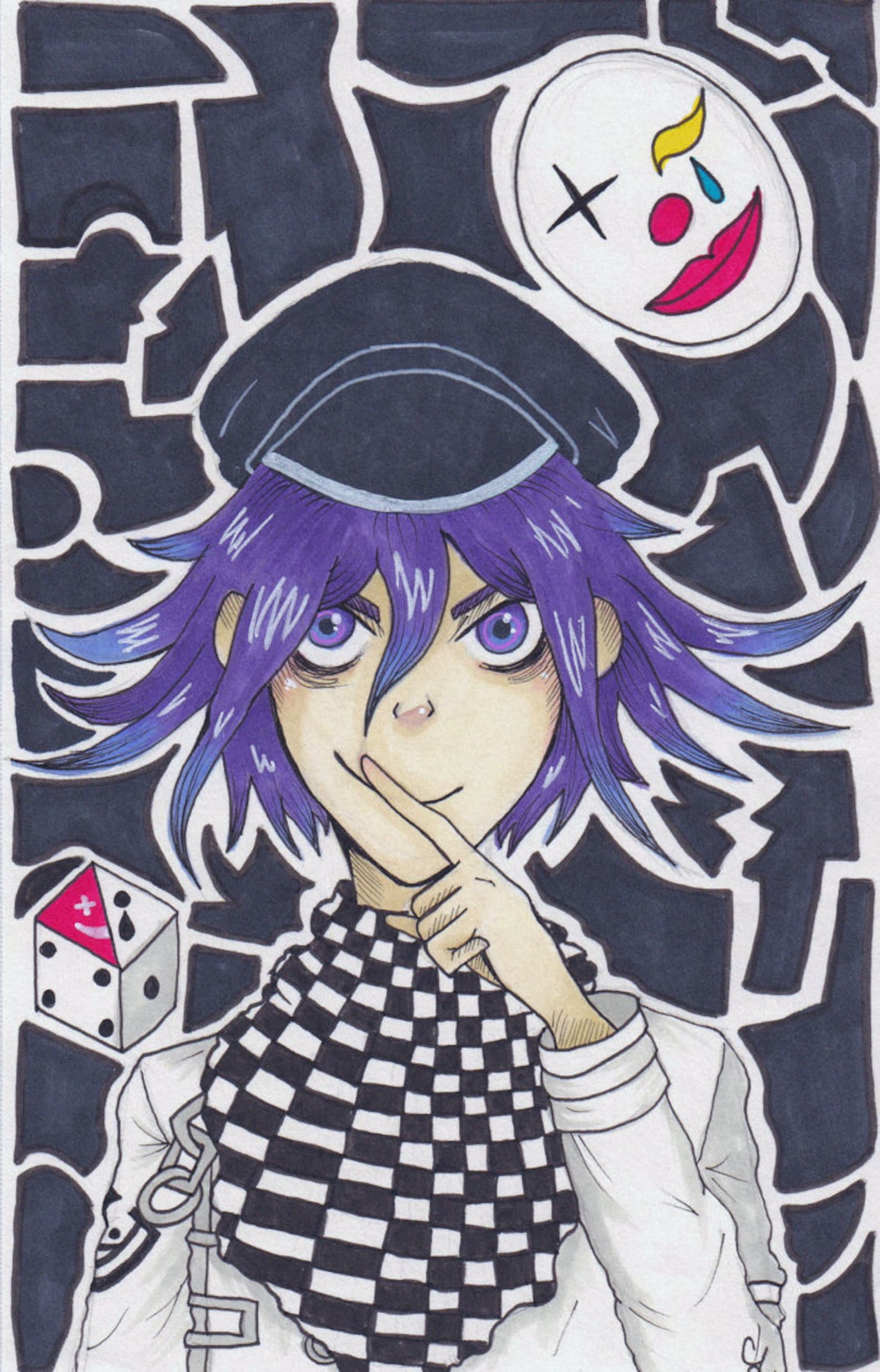 Kokichi Ouma Art Print - Etsy
