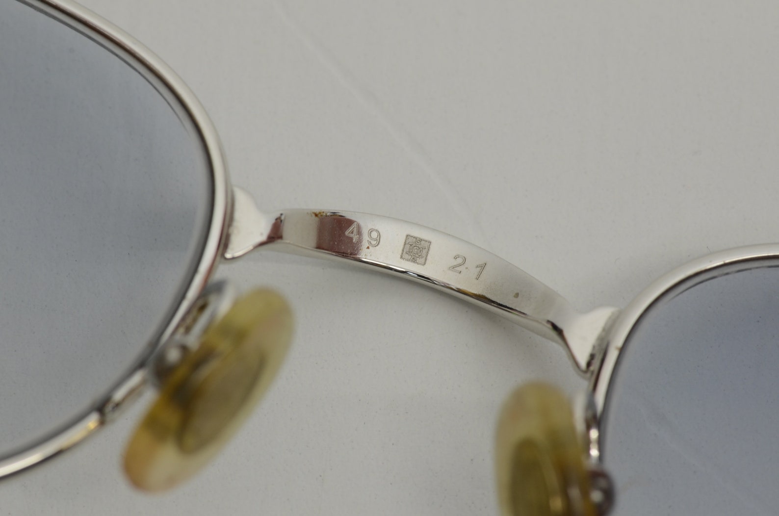 Cartier Orfy Trinity Striped 49 21 135 Oval Platine Plated Rx - Etsy