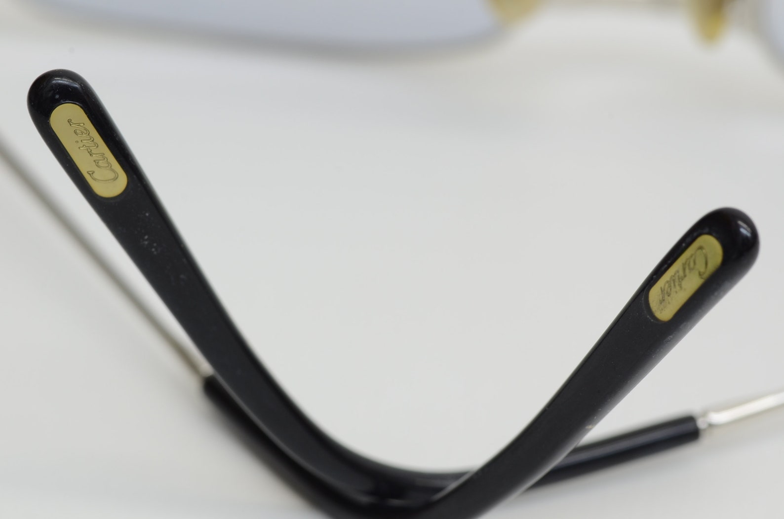 Cartier Orfy Trinity Striped 49 21 135 Oval Platine Plated Rx - Etsy