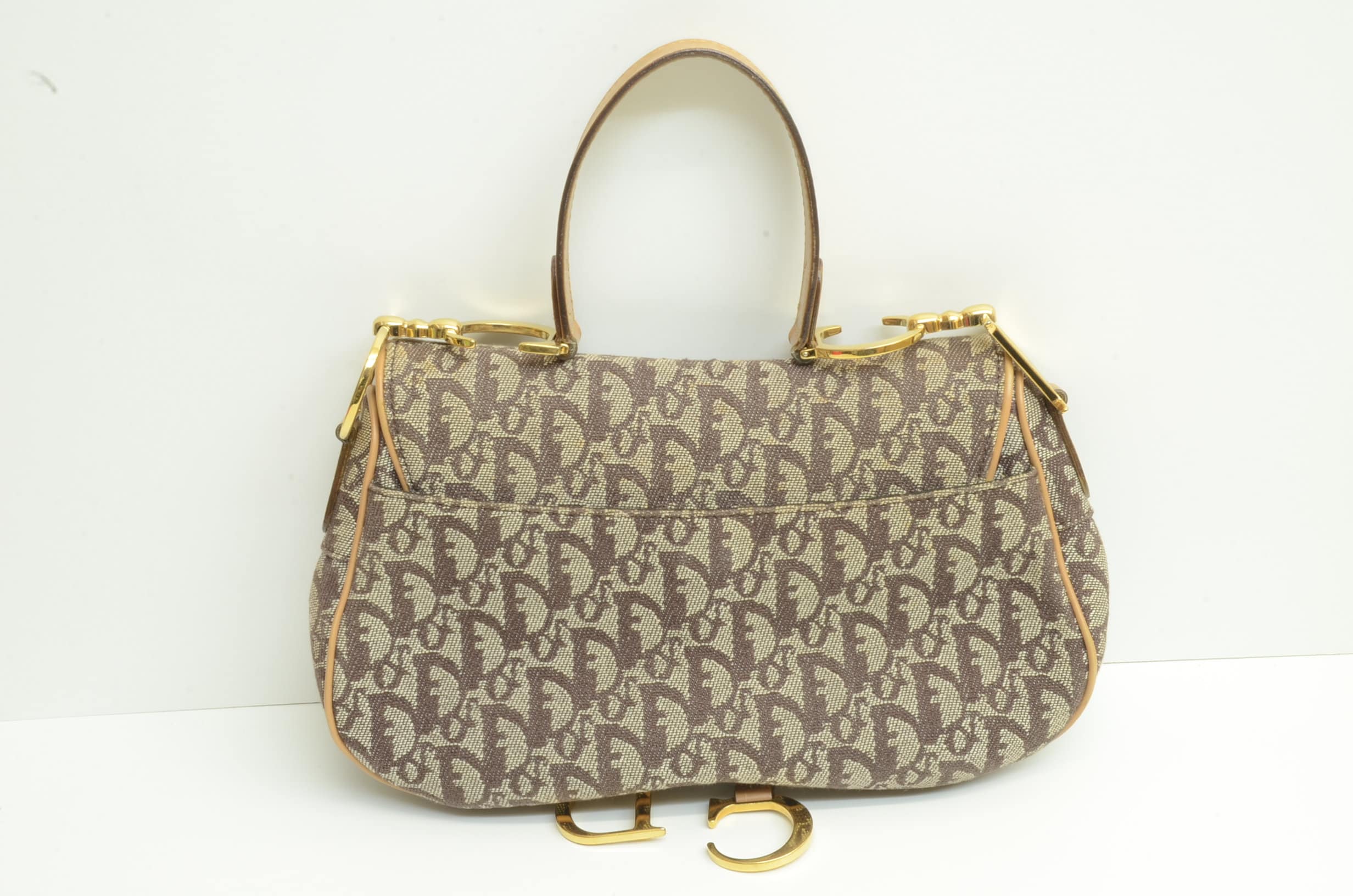 Authentic Christian Dior Monogram Trotter Signature Beige - Etsy