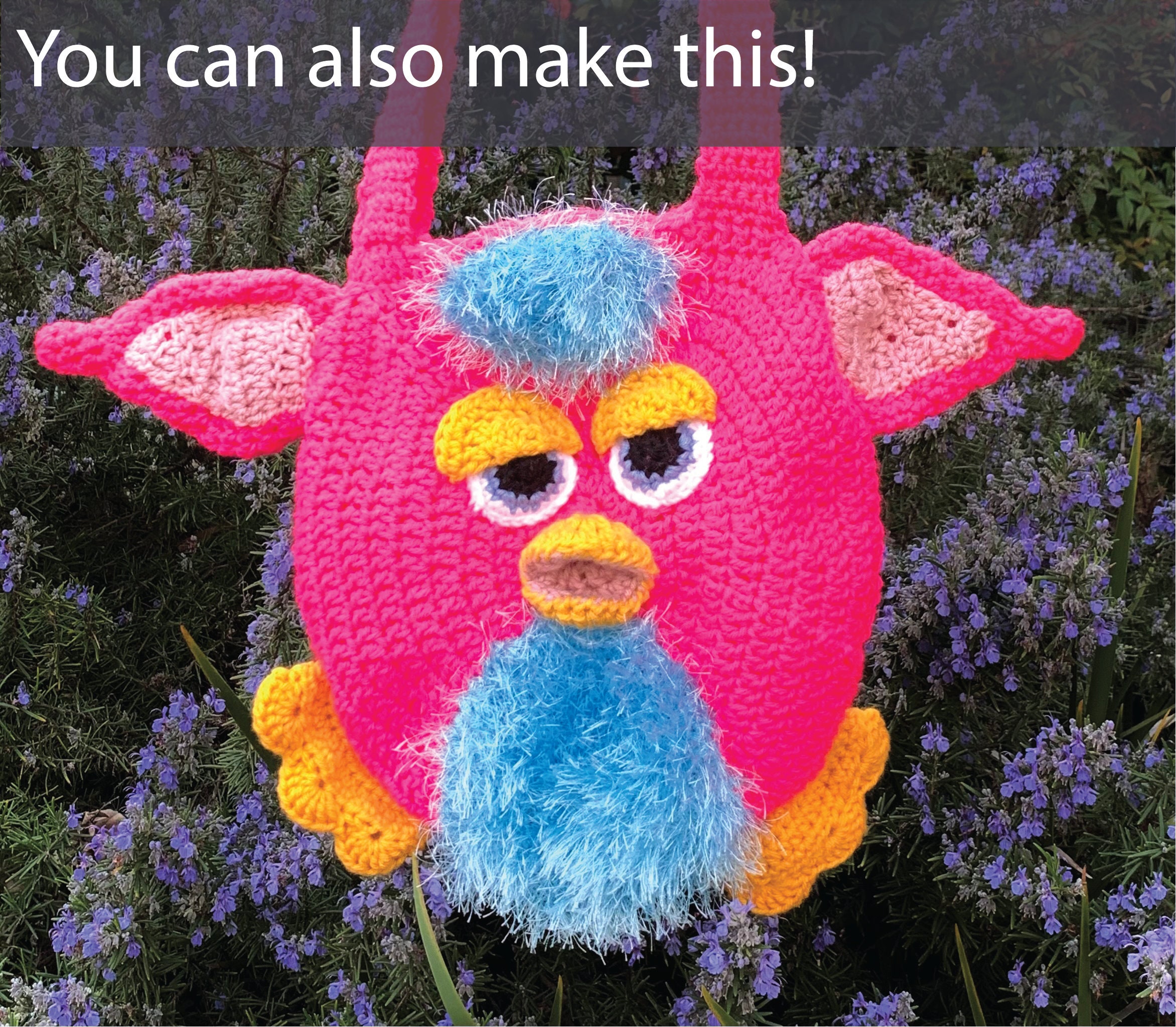 Furby Bag Crochet Pattern | English PDF Digital File | Instant Download ...
