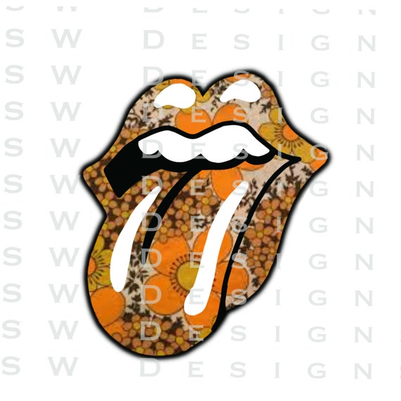 Retro Lips PNG | Etsy