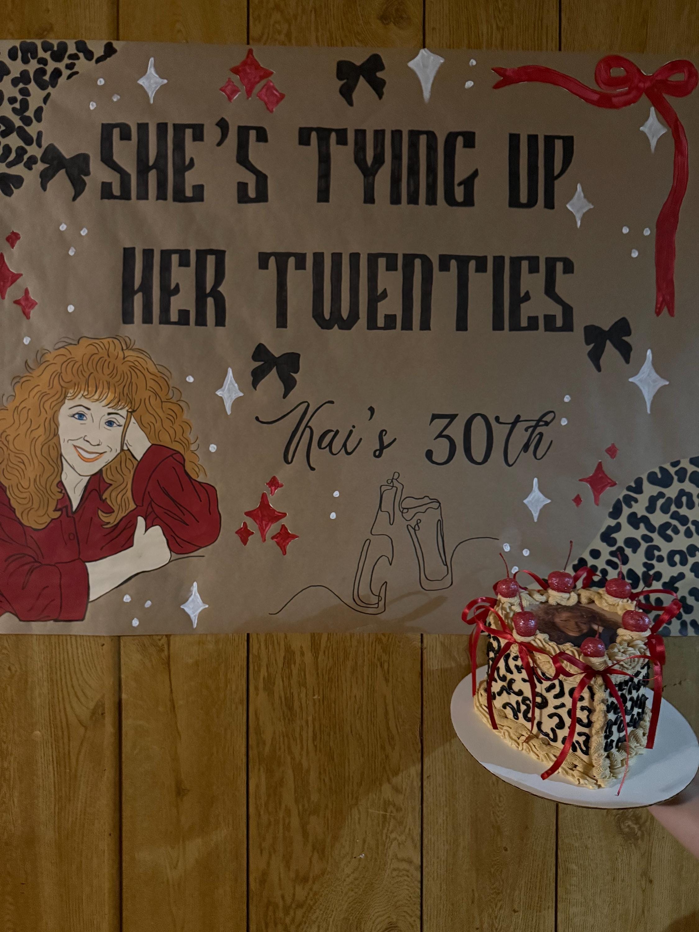 Reba Themed Birthday Banner - Etsy