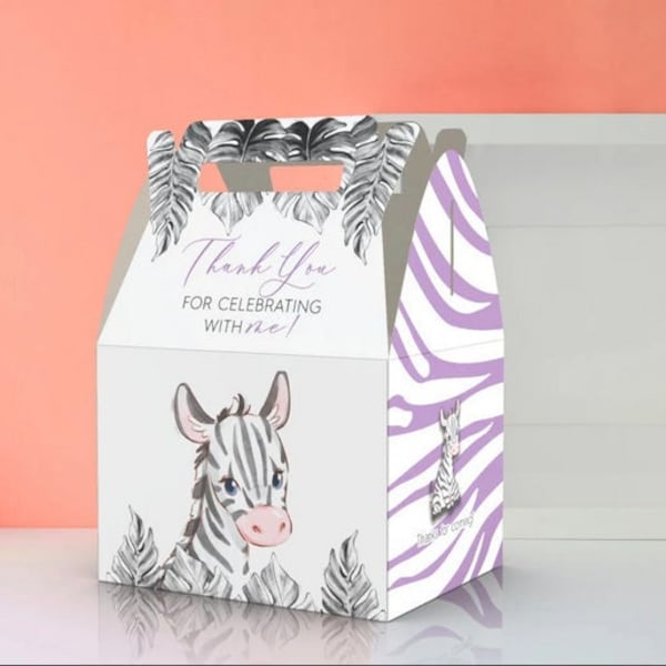 Zebra Party Favors - Etsy