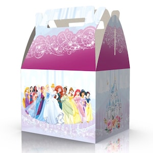 Princess Party Favor Box - Etsy