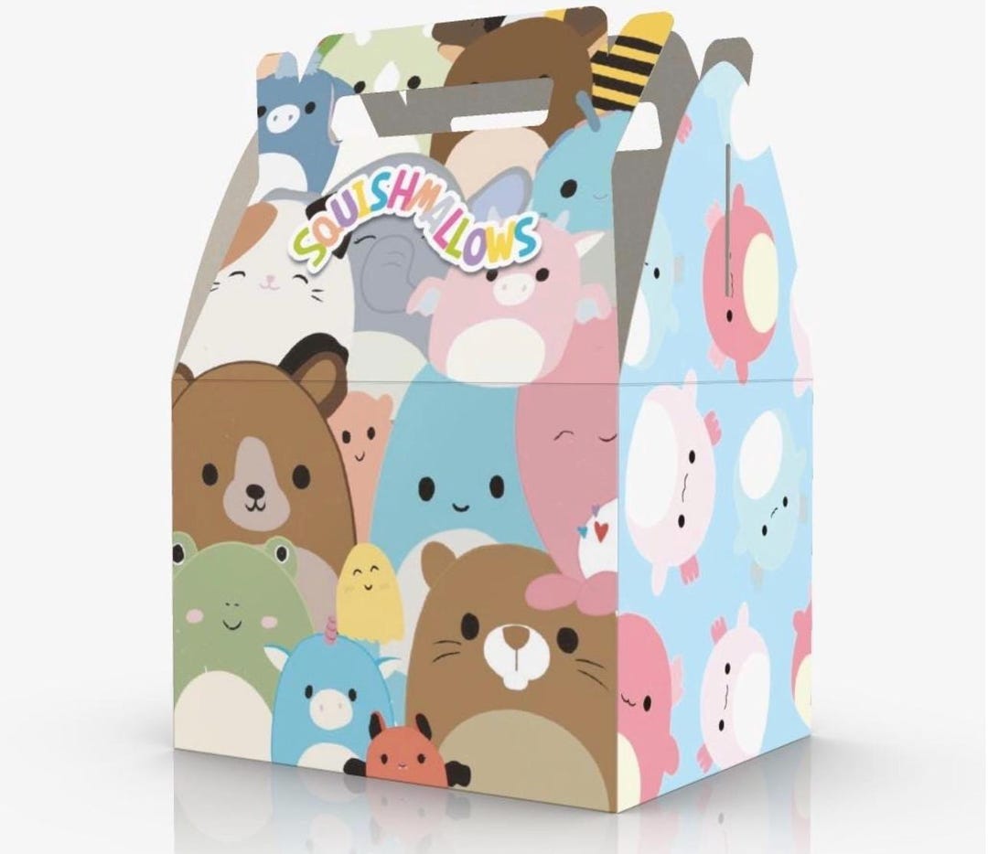 Squish Party Theme, Favor Box - Etsy