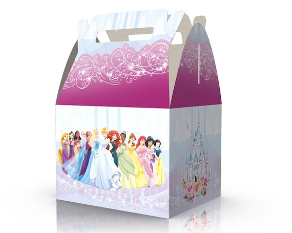 Princess Party Favor Box - Etsy