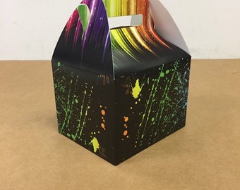 High Five Bithday Party Favor Box Blue or Pink Color Options - Etsy