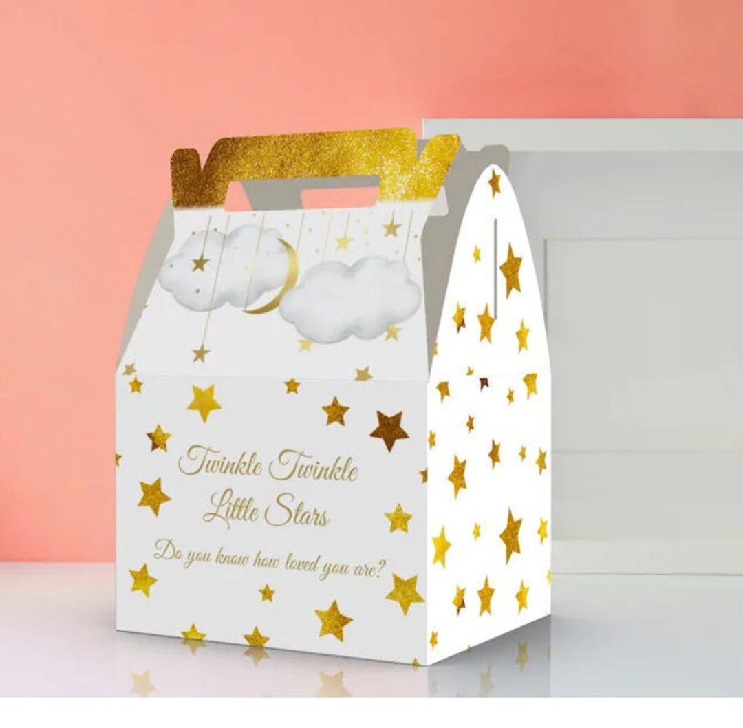 Gold Twinkle Little Star, Gift Favors | Baby Shower | 1st Birthday ...