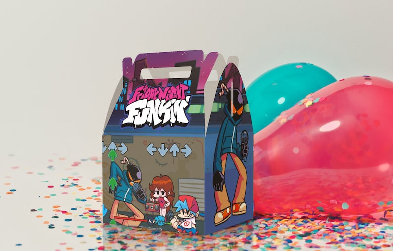 Friday Night Funkin Favor Box - Etsy