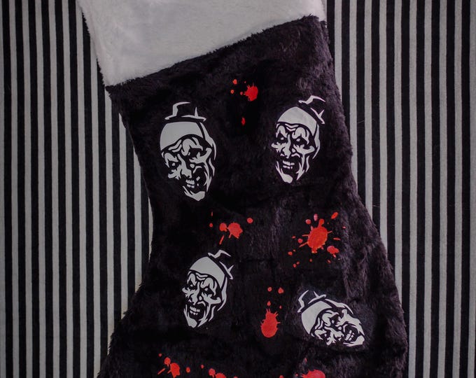 Horror Clown Christmas Stocking - Etsy