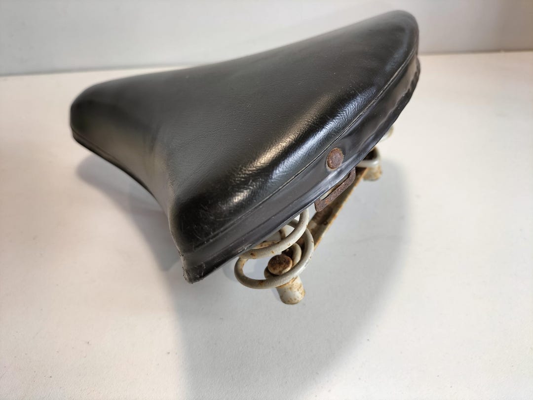 Vintage Spring-loaded Bicycle Saddle - Etsy