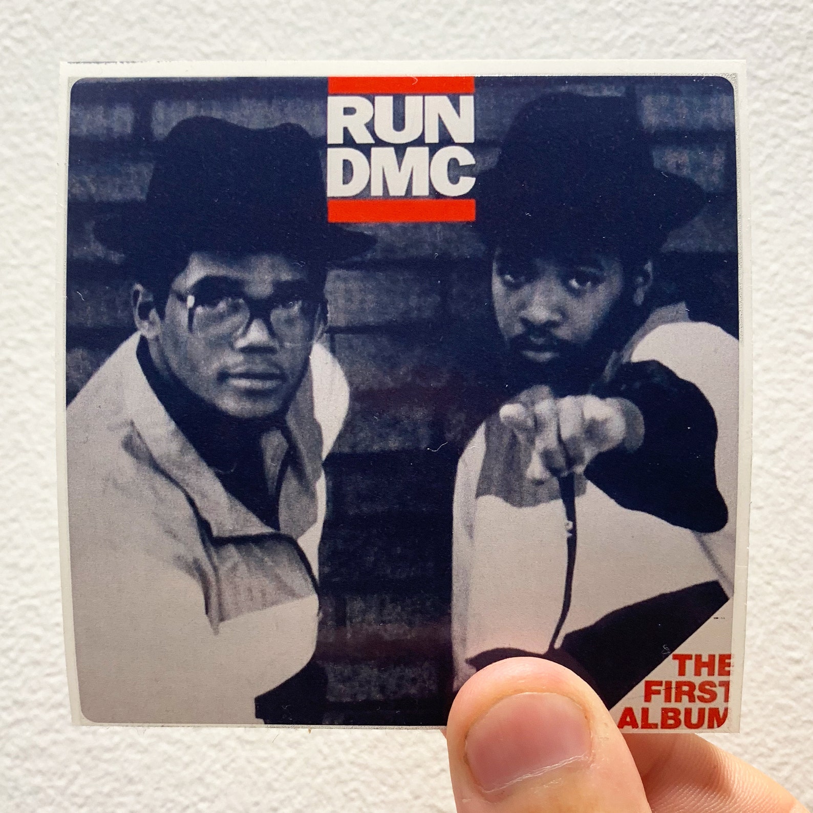 RUN DMC The First Album 3 x 3 Album Cover Sticker | Etsy