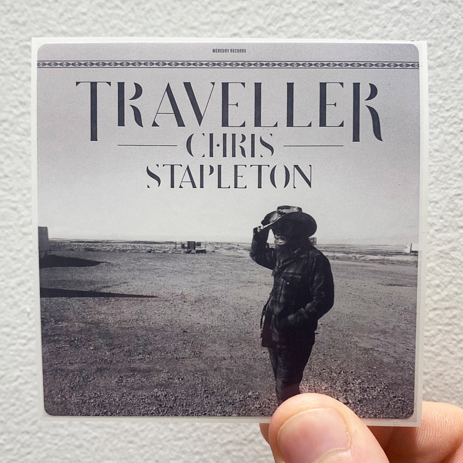 Chris Stapleton Traveller 3 x 3 Album Cover | Etsy
