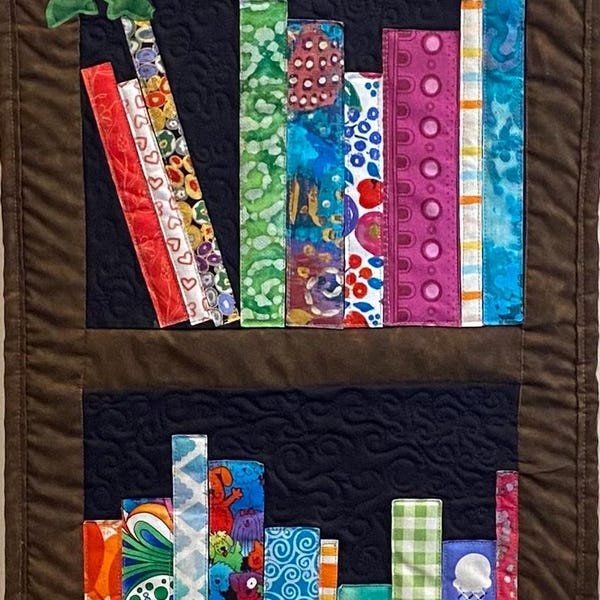 Bookcase Quilt Pattern - Etsy