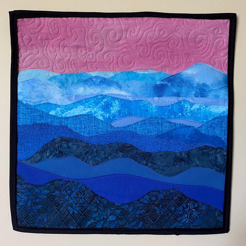 Blue Ridge Mountain Quilt - Etsy