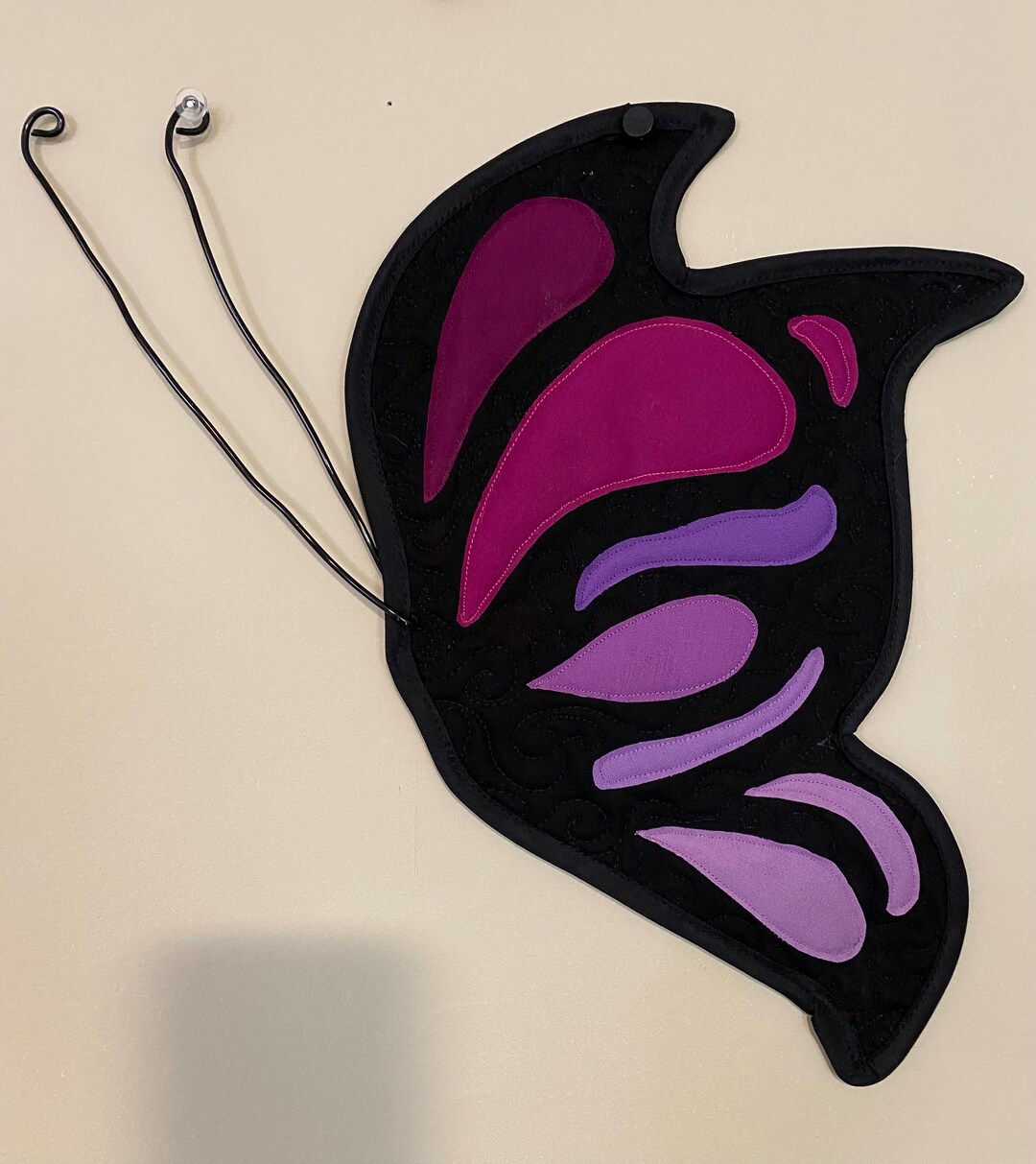 Simple Purple Butterfly Quilted Wall Decor - Etsy