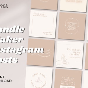 Candle Maker Quotes Instagram | Candle Business Done for You Posts ...