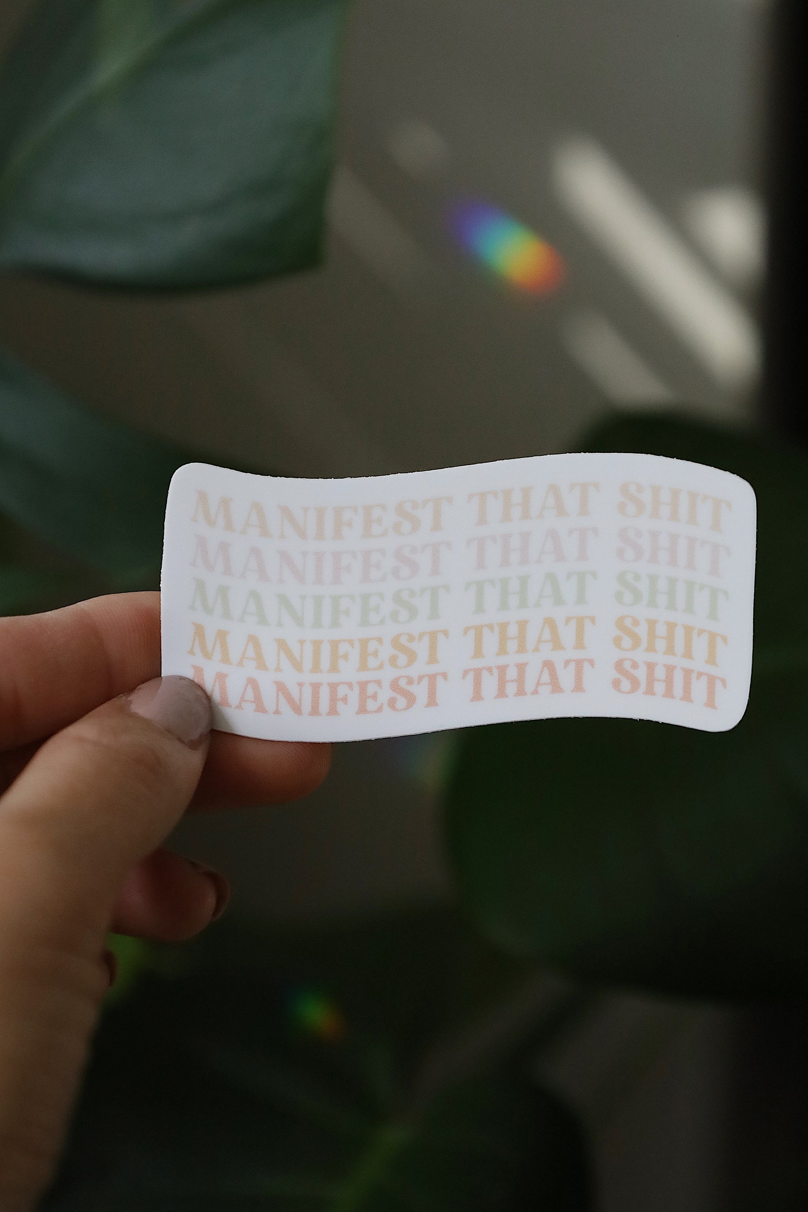 Manifest Sticker - Spiritual Sticker - Laptop Sticker - Phone Sticker ...