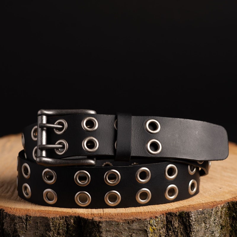 Punk Belt Leather Men - Etsy