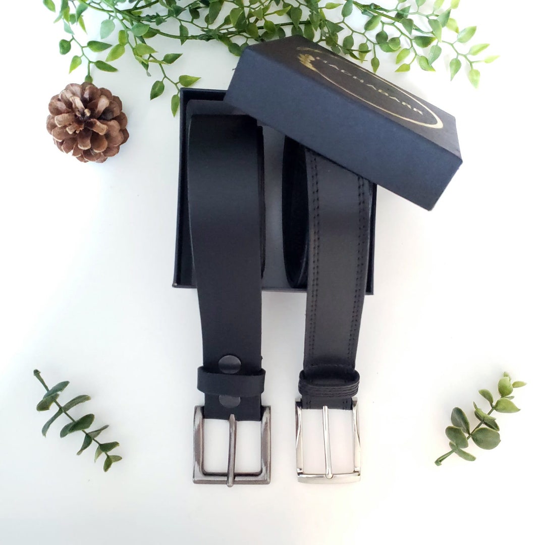 Leather Belt Mens Gift Set, Christmas Gift Casual and Formal Leather ...