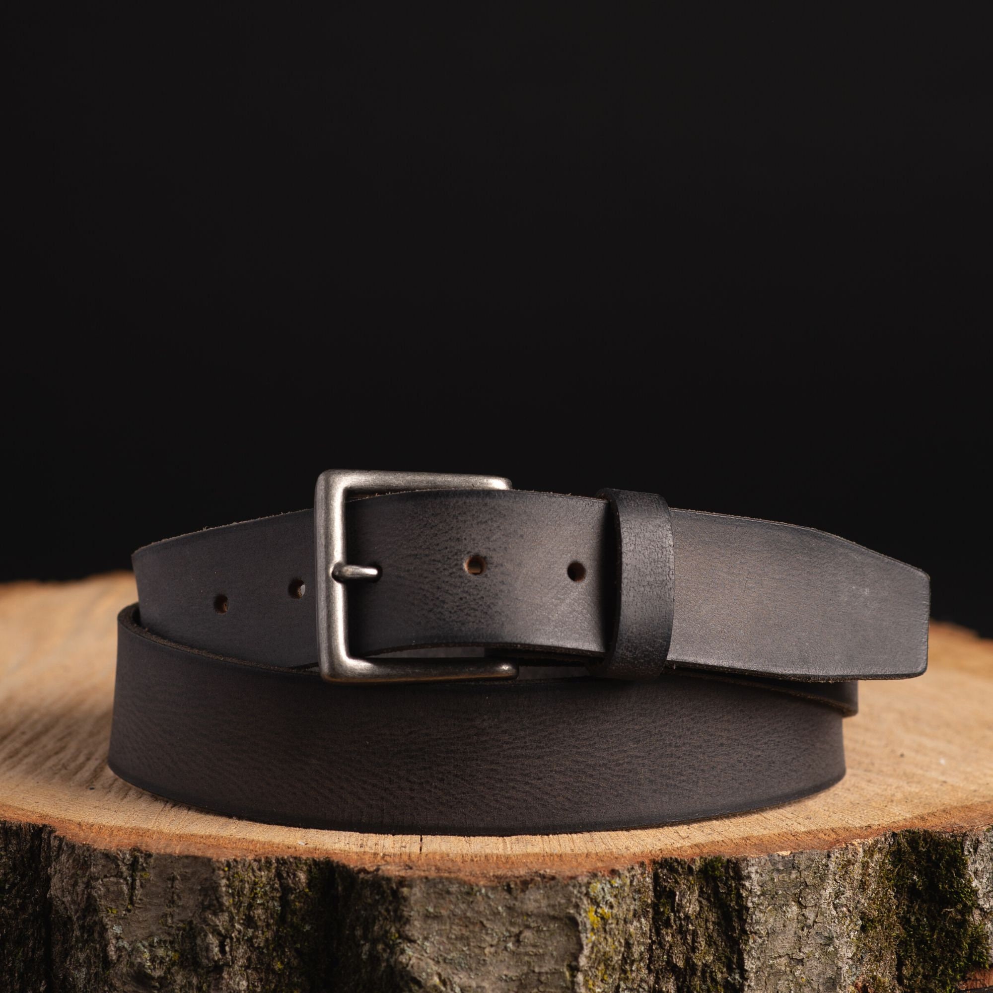 Grey Leather Belt Full Grain Leather Belt Handmade Leather - Etsy