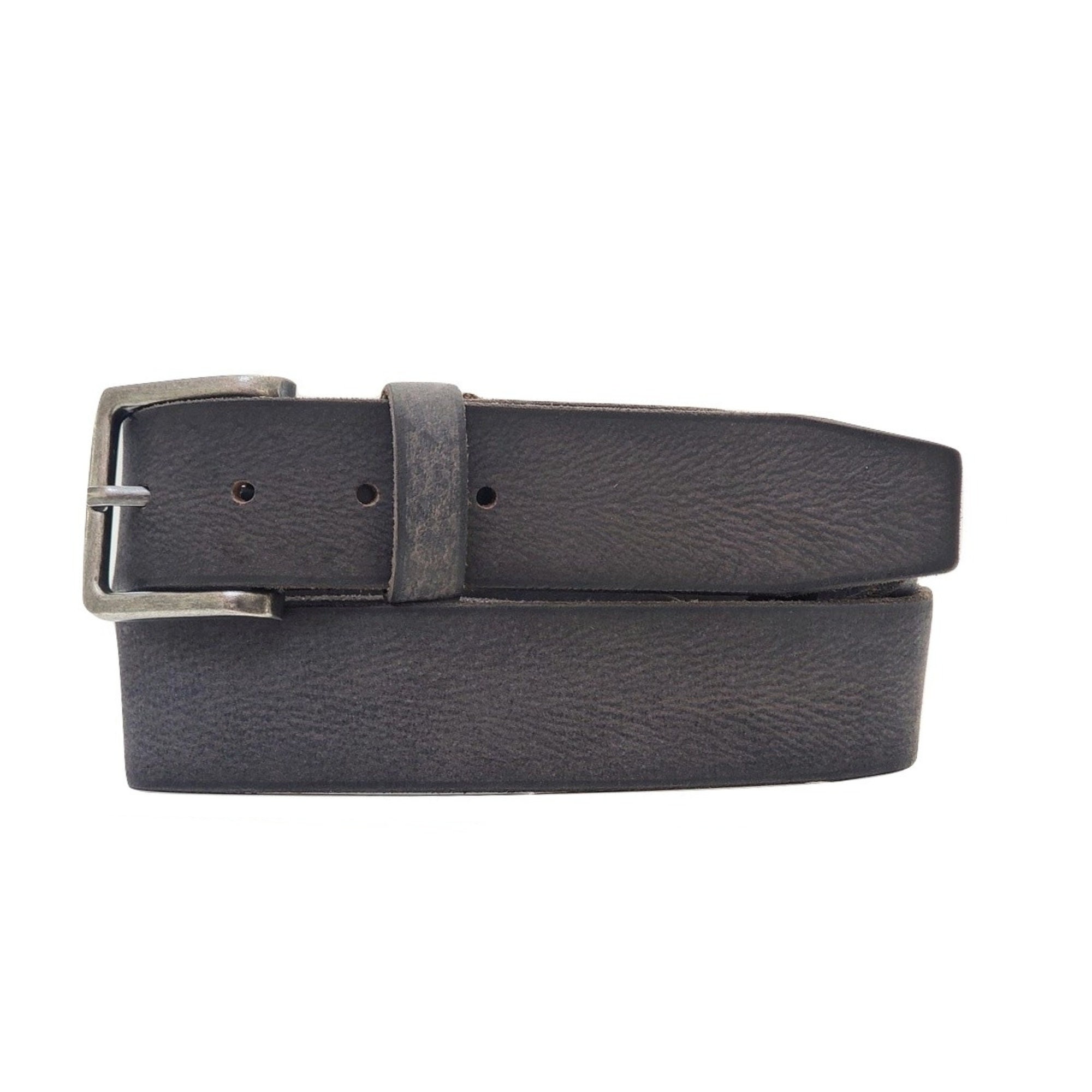 Grey Leather Belt Full Grain Leather Belt Handmade Leather - Etsy