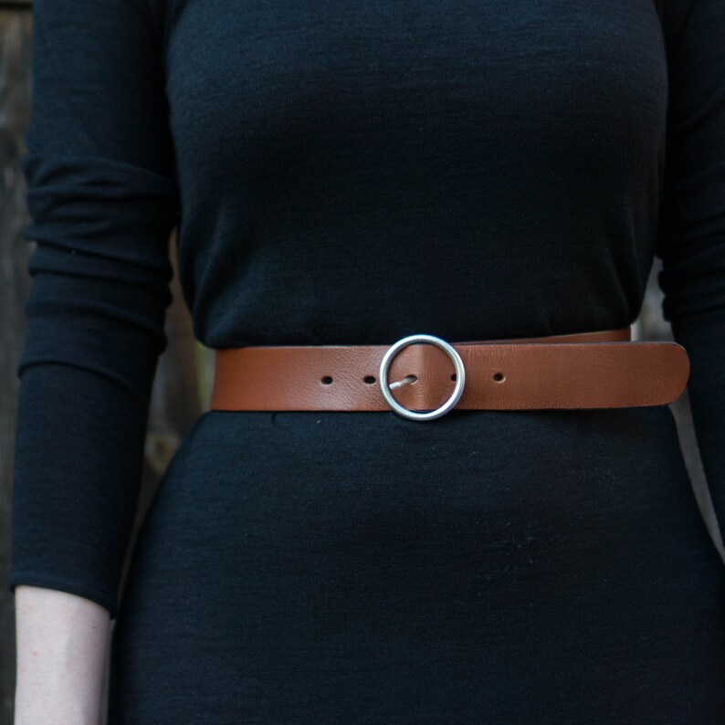 Women's Full Grain Leather Belt Women's Waist Belt | Etsy
