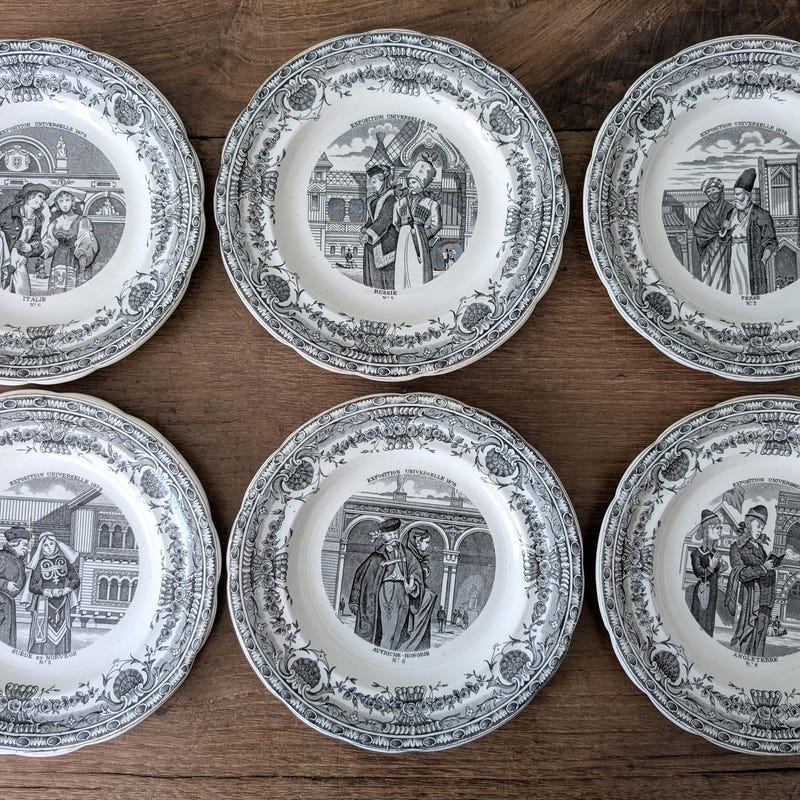 French Transferware - Etsy