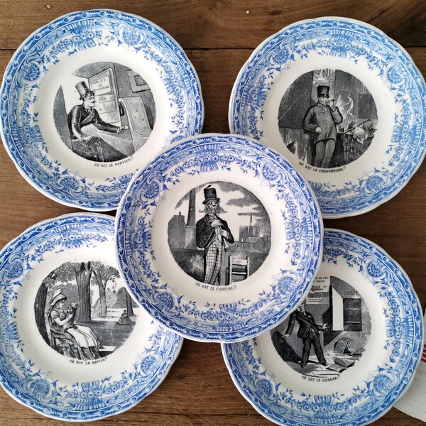 French Transferware - Etsy