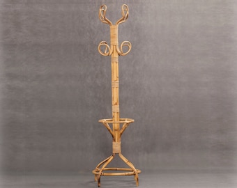 Bamboo Coat Rack - Etsy