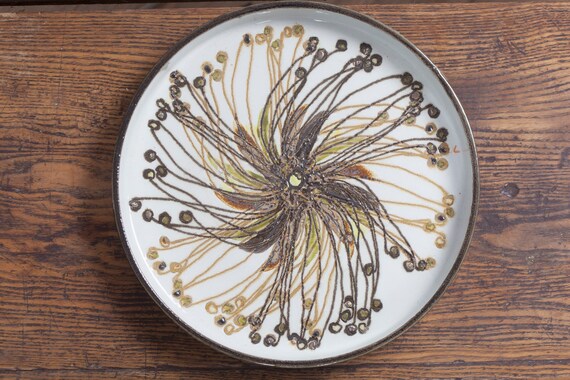 DANISH Large Royal Copenhagen Ceramic Plate by Ellen Malmer - Etsy