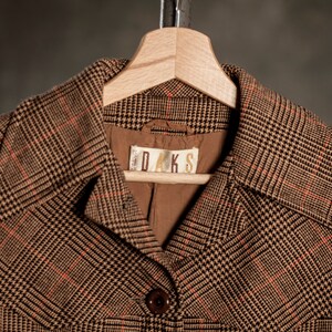 DAKS Vintage Check Tweed Suite 1960s, Woman Jacket and Pants, Wool ...
