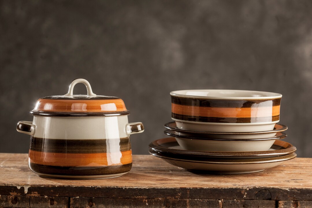 Swedish Ceramic Dinner Set ANNIKA by Rorstrand, Designed by Marianne ...