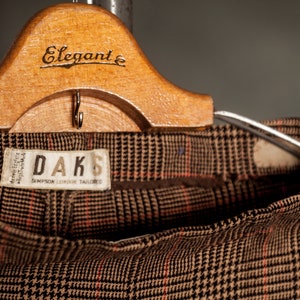 DAKS Vintage Check Tweed Suite 1960s, Woman Jacket and Pants, Wool ...
