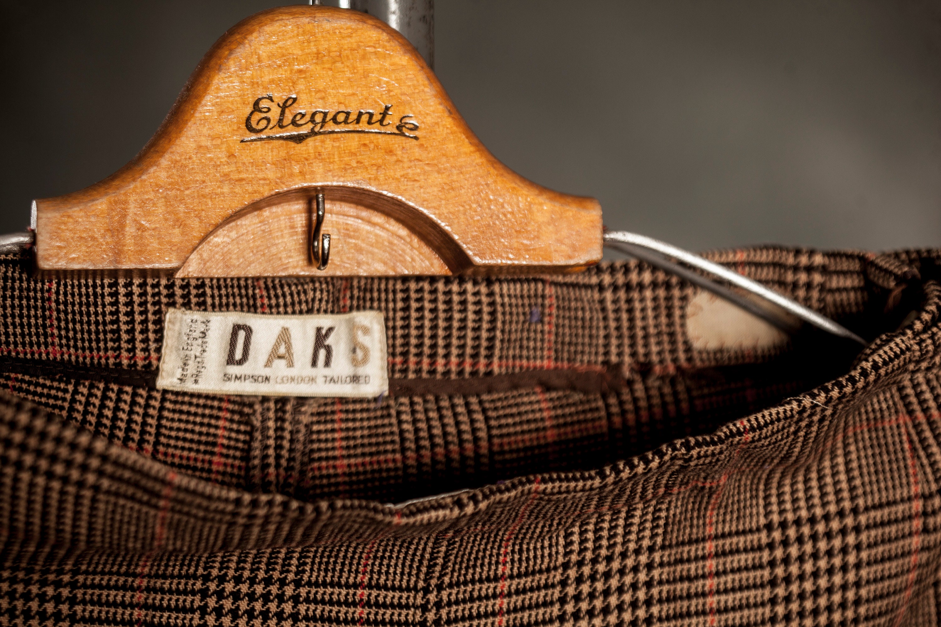 DAKS Vintage Check Tweed Suite 1960s, Woman Jacket and Pants, Wool ...